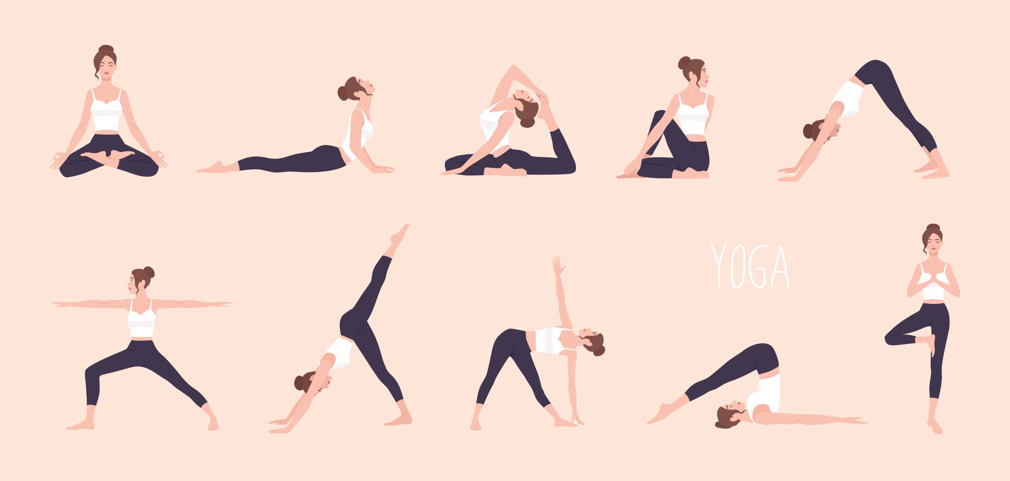 Asanas - The 8 Most Powerful Yoga Poses for Beginners